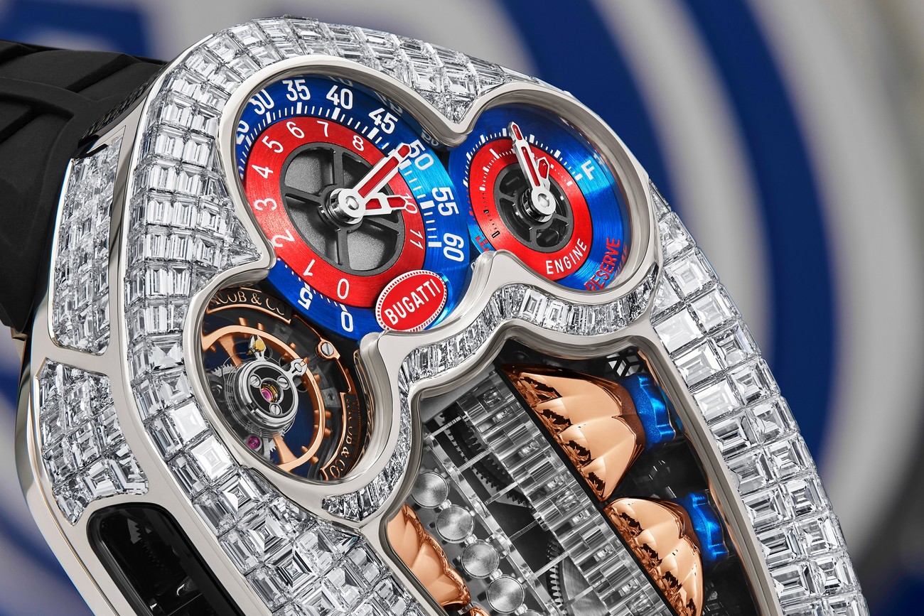 Bugatti Tourbillon dragoceni sat sa dijamantima