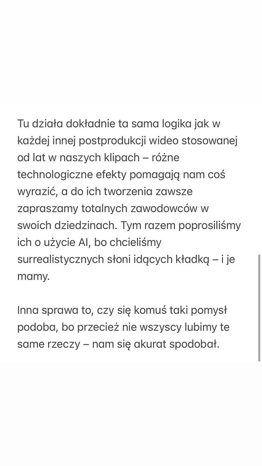 Dawid Podsiadło pod ostrzałem fanów. Tak tłumaczy wykorzystanie AI