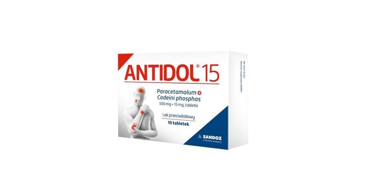 Antidol 15 - działanie, skład, wskazania, skutki uboczne