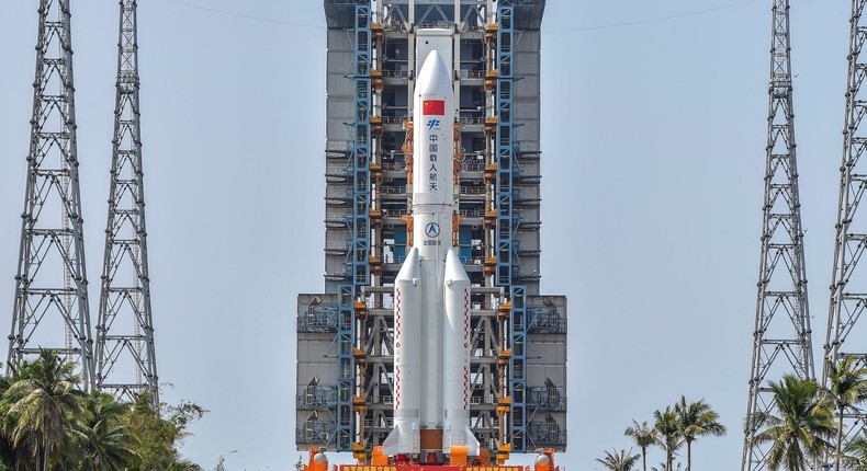 The Chinese rocket falling to Earth uncontrolled is one of 11 similar ...