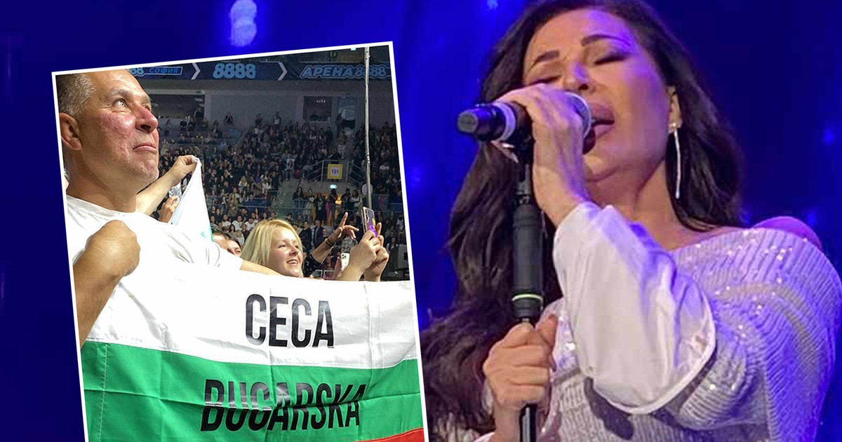 Ceca na koncertu u Sofiji dobila bugarsku zastavu sa posebnom porukom ...