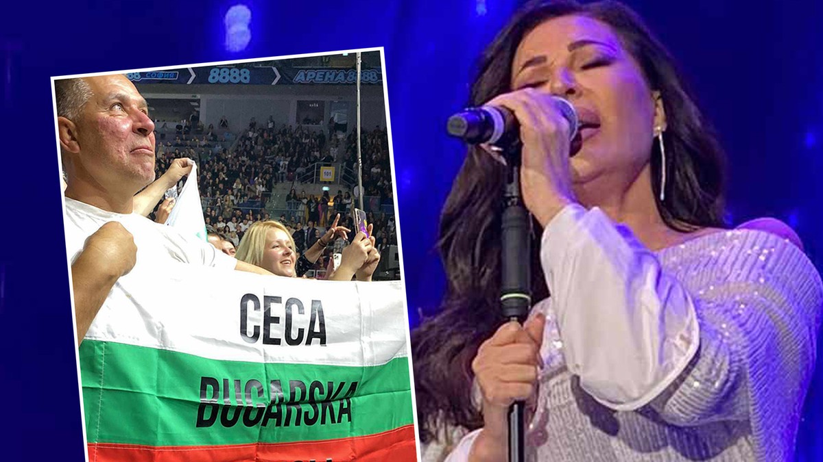 Ceca na koncertu u Sofiji dobila bugarsku zastavu sa posebnom porukom ...
