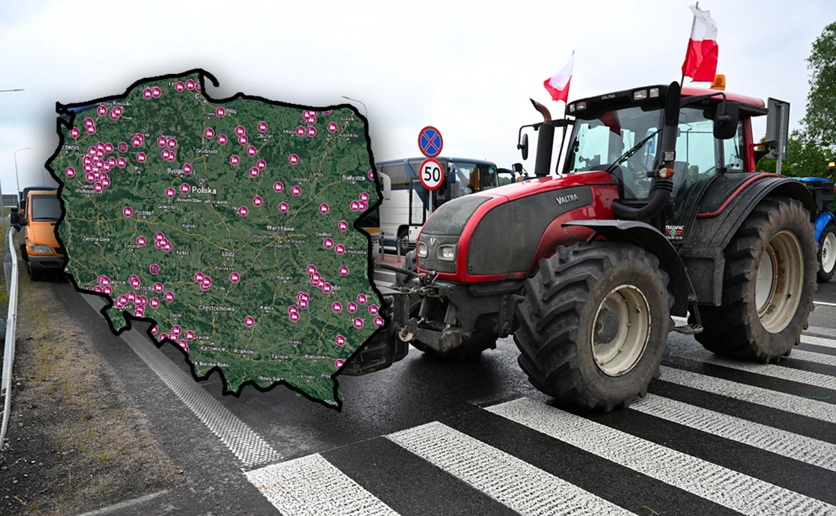 Protest rolników 10 maja. Gdzie będą blokady? MAPA, godziny ...