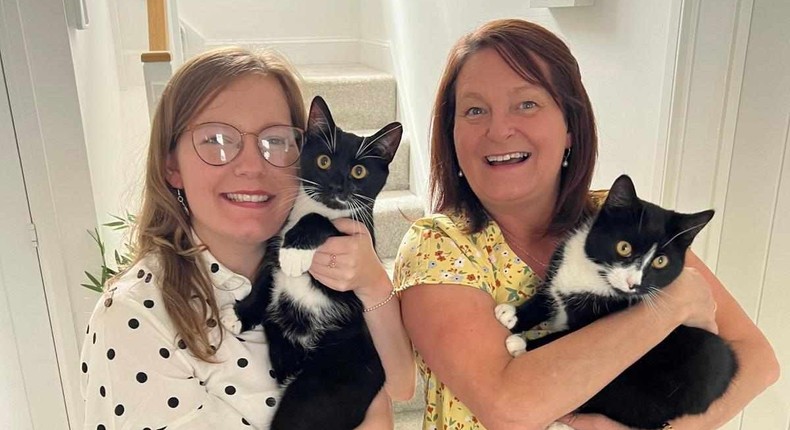 My mom and I took home brother kittens after a death in the family ...