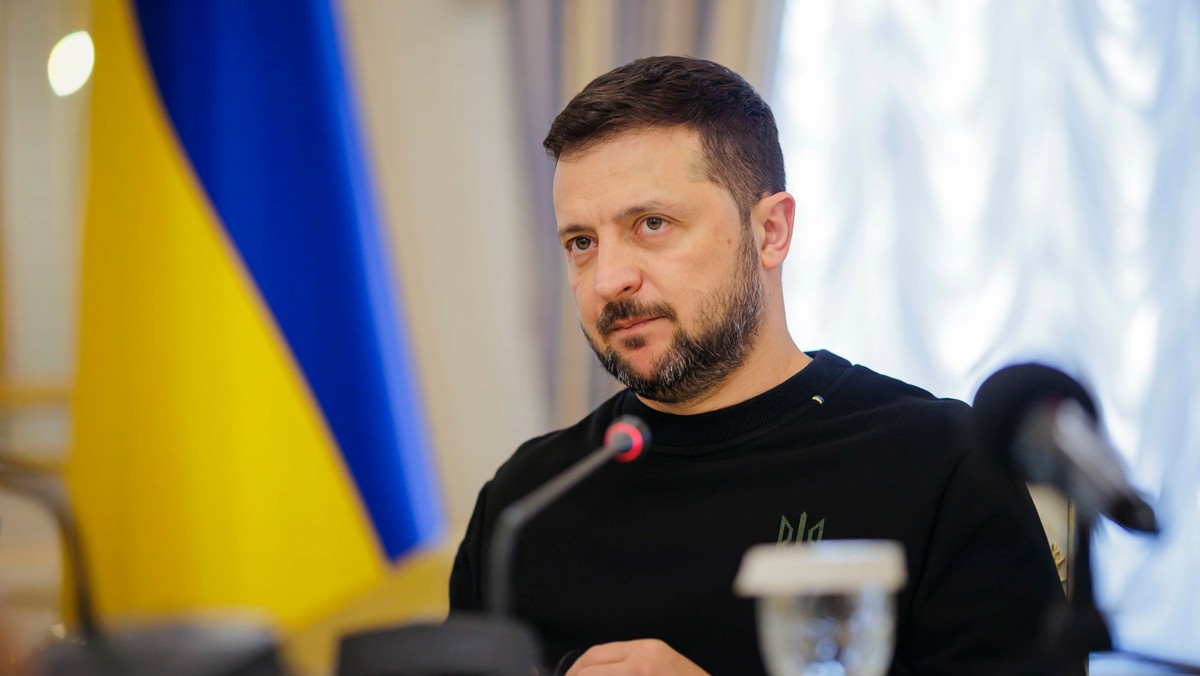 Rosjanie wzięli sobie ten region za cel. Wołodymyr Zełenski pokazał ... Rosjanie wzięli sobie ten region za cel. Wołodymyr Zełenski pokazał ...