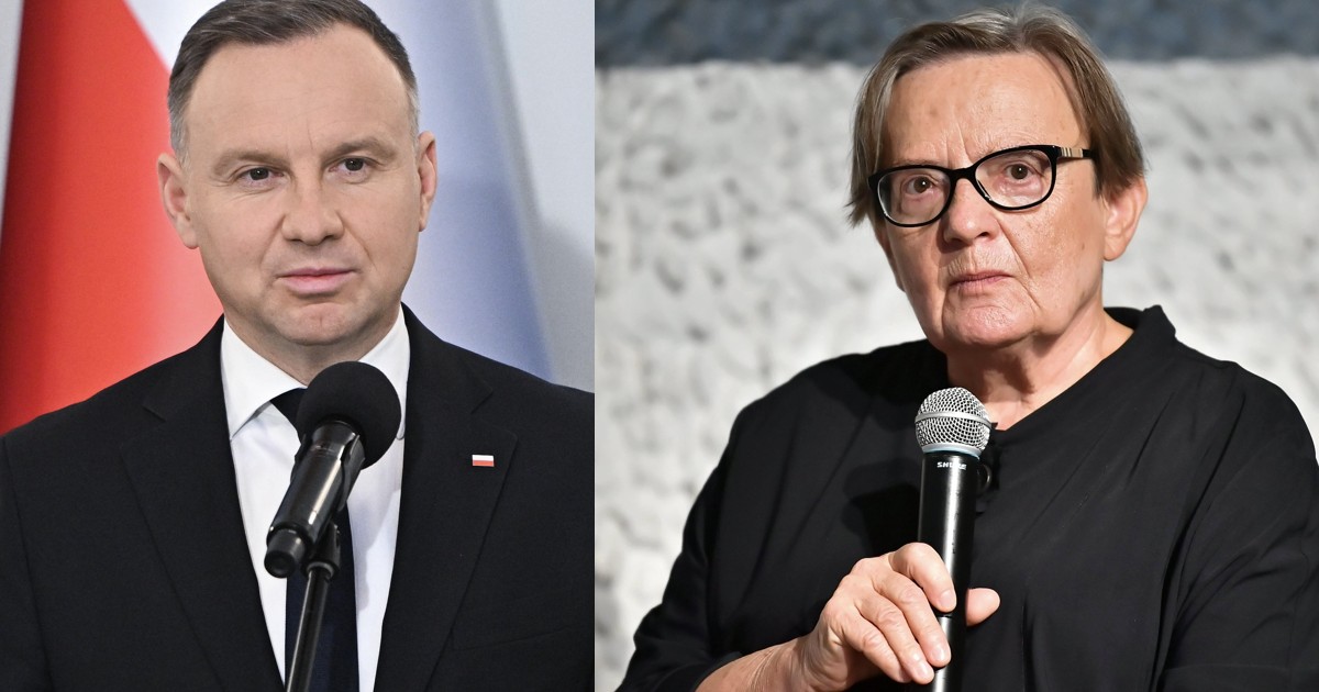 "Zielona granica": Duda pozwany za słowa o świniach w kinie. Komentarz Holland - Wiadomości