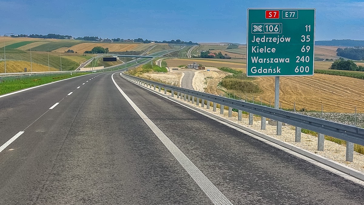 Droga S7 jest równie ważna jak autostrada A1. Trzeba połączyć trzy ...