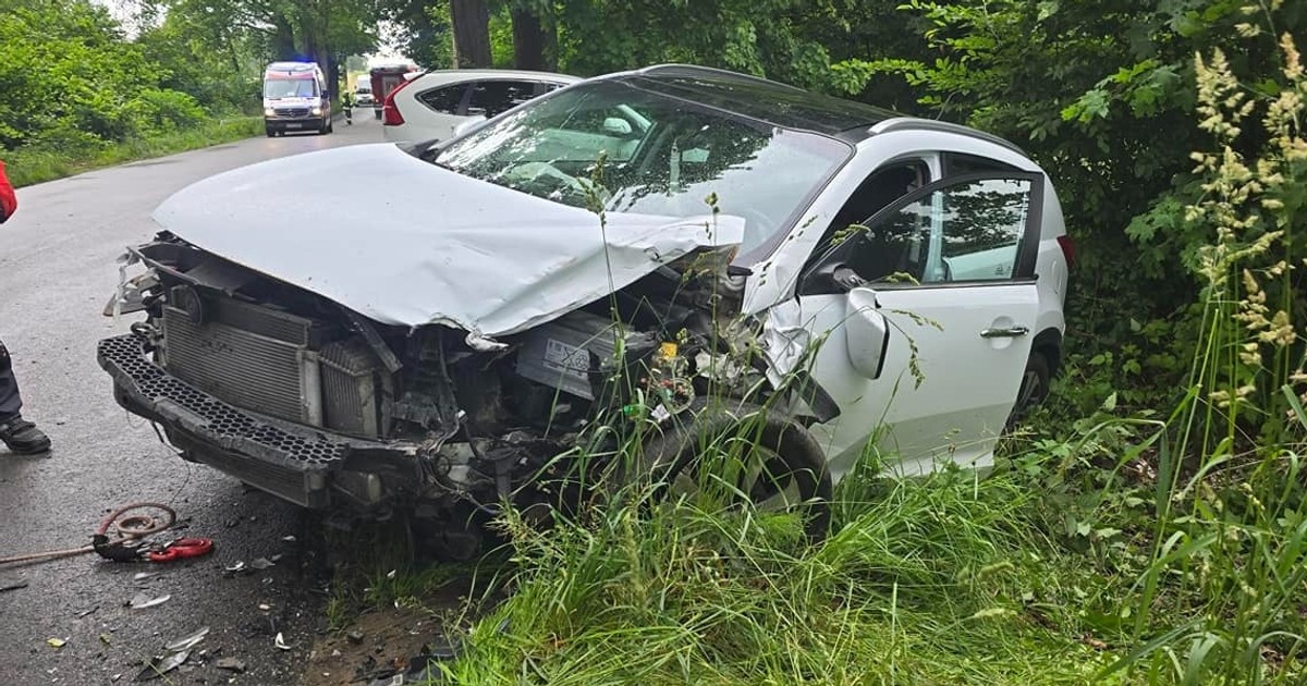 Groźny wypadek koło Koszalina. Cztery osoby ranne