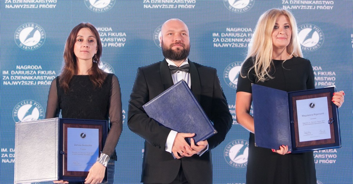 Magdalena Rigamonti laureatką nagrody im. Fikusa - Dziennik.pl