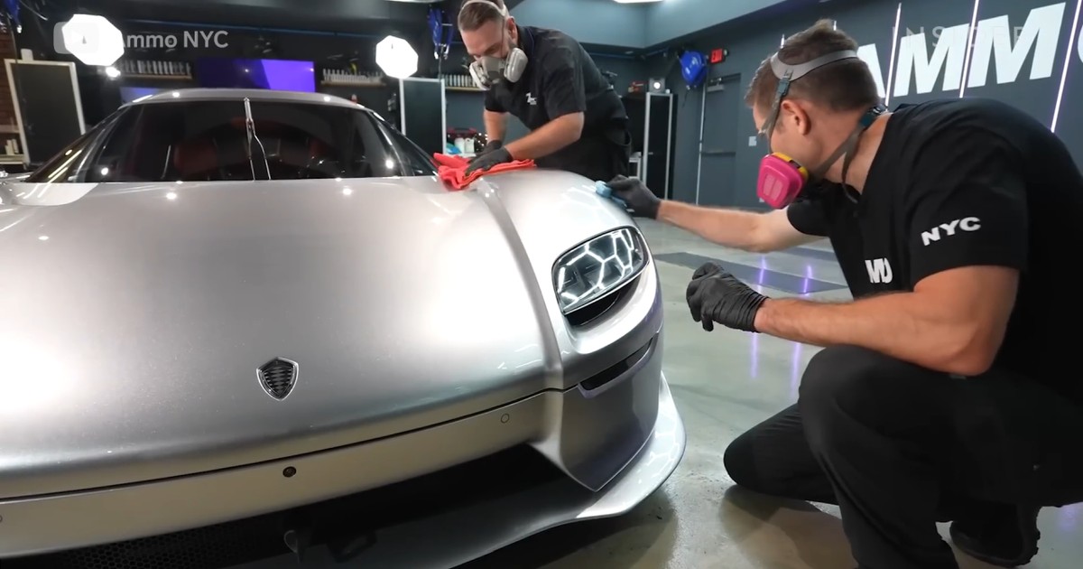 Jak wygląda detailing auta za 3,7 mln dol.? "Jeden błąd może kosztować cię cały dom"