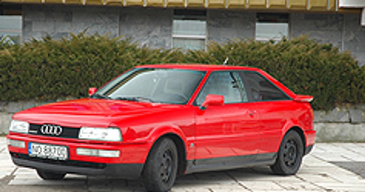 Audi Coupe 2.3E - Szczęśliwy, kto je znajdzie