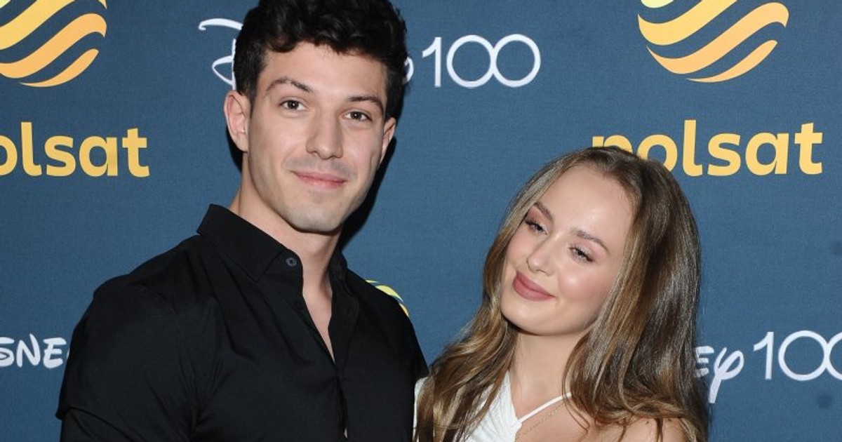 Wiktoria Gąsiewska i Jasper Sołtysiewicz nie szczędzili sobie czułości ...