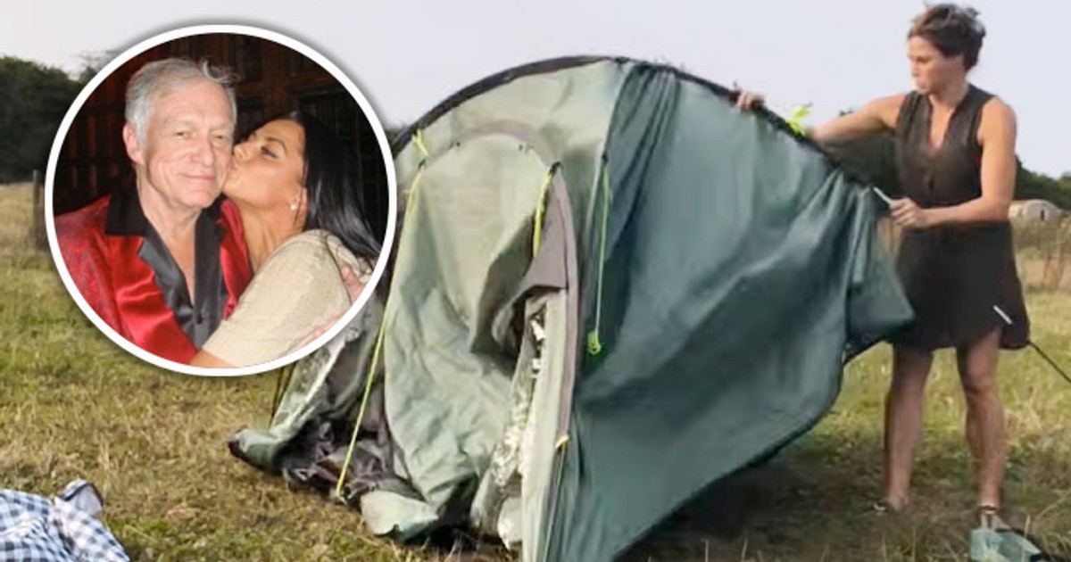 Upadek gwiazdy "Playboya". Louise Glover jest bezdomna i mieszka w namiocie