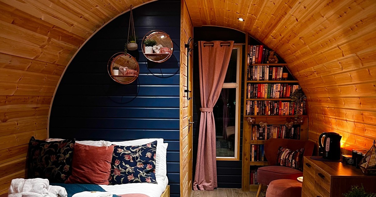 How one dad went from building a glamping pod for his kids to turning ...