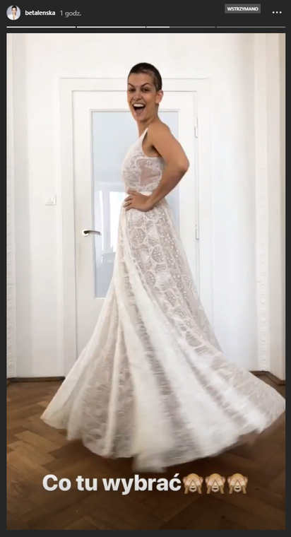 Alżbeta Lenska i Rafał Cieszyński: drugi ślub. Aktorka ma 3 suknie ...