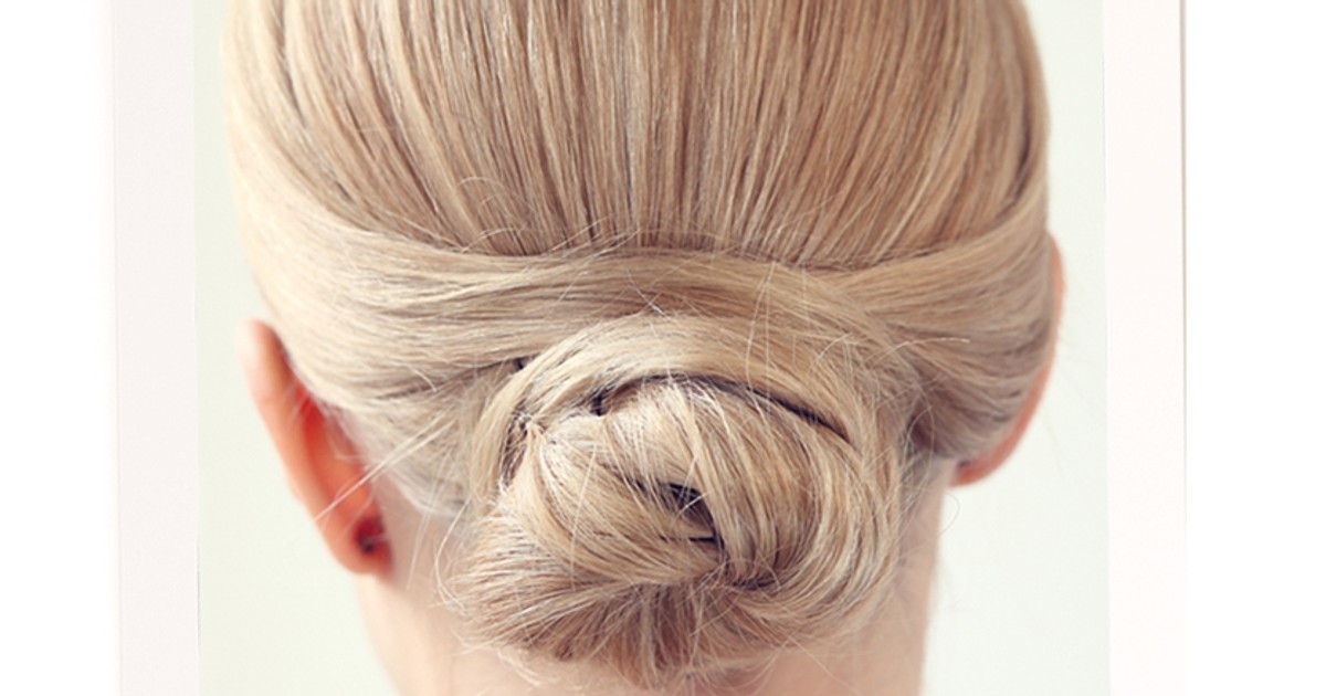 Niski kok z trzech części - krok po kroku - Uroda