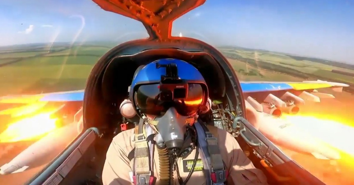 Ukraińskie Su-25 w akcji na nowym wideo w sieci. Poczujecie się jak pilot