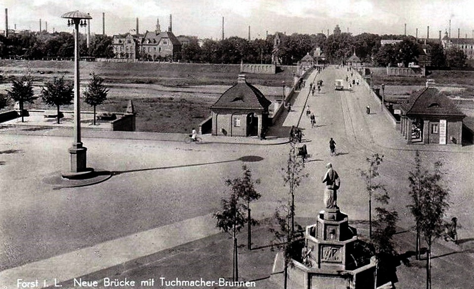 Zasieki (Forst) - pozostałości poniemieckiego miasta rozebranego po ...