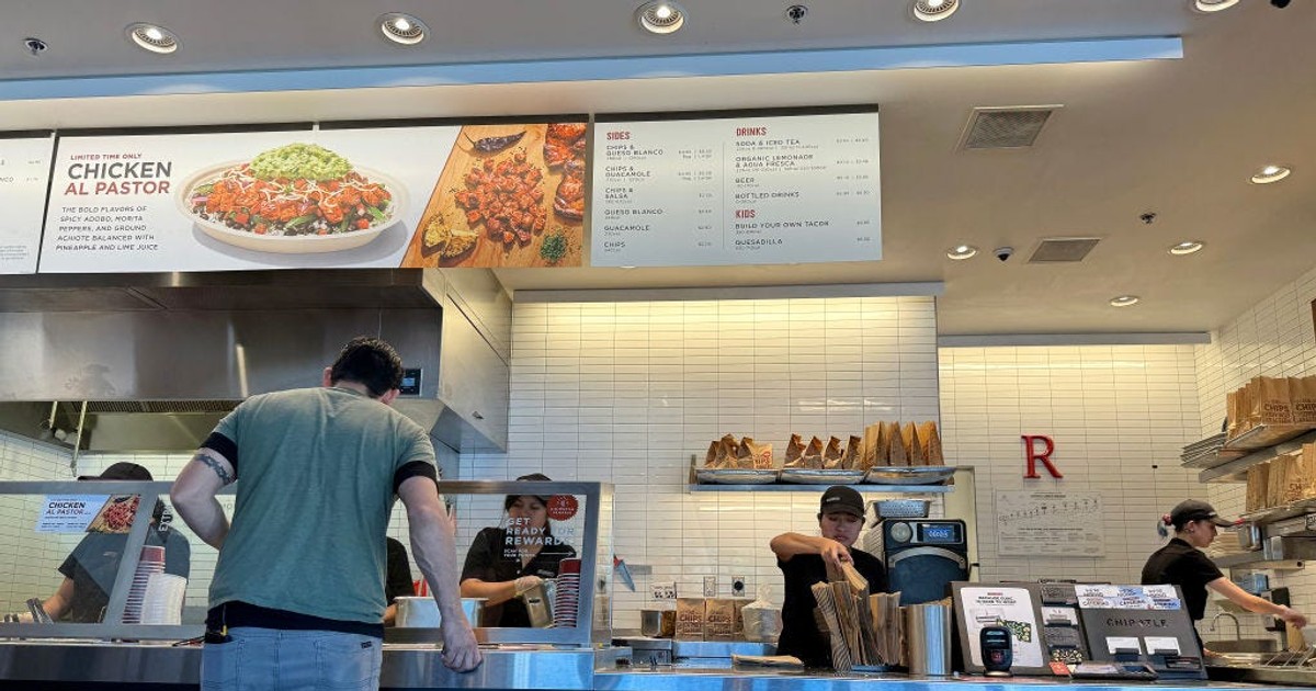 Chipotle says its service is much faster now, and it means fewer people ...