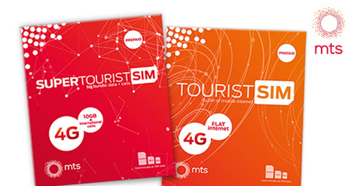 Novo u mts-u: Tourist SIM pripejd kartica - Blic