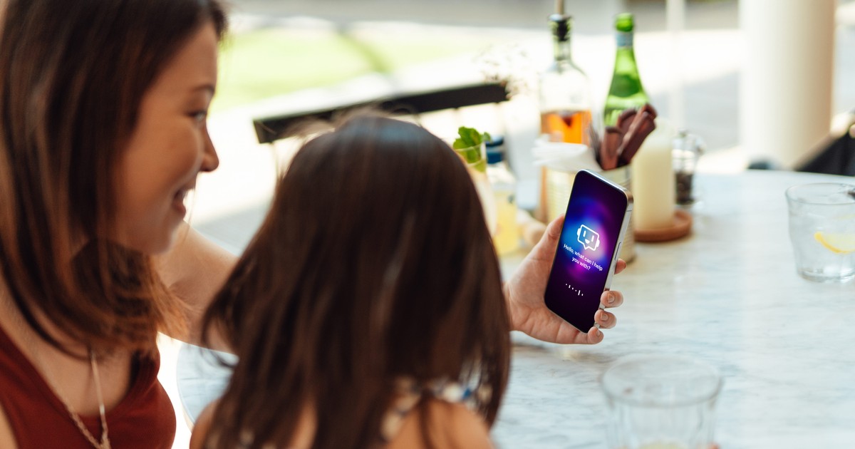 My husband and I aren't hiding our AI use from our kids. We are helping ...