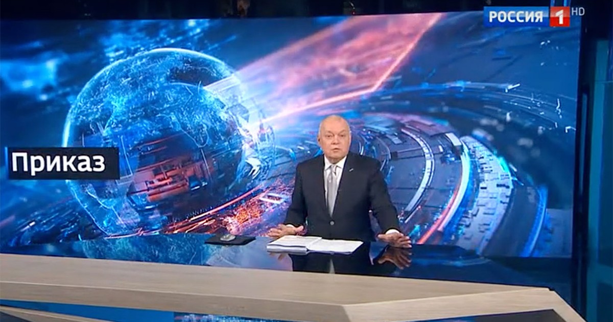 Czołowy prezenter kremlowskiej TV proponuje Rosji zniszczenie świata w ...