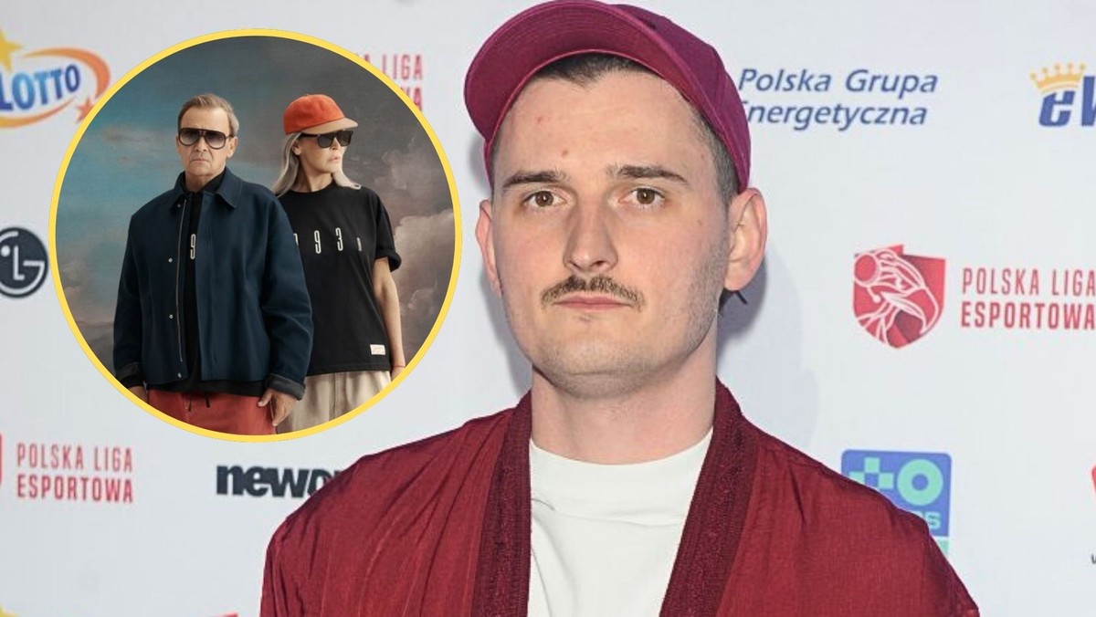 Jan Frycz pozuje w ubraniach Dawida Podsiadły. "Czemu to zrobiłeś ...