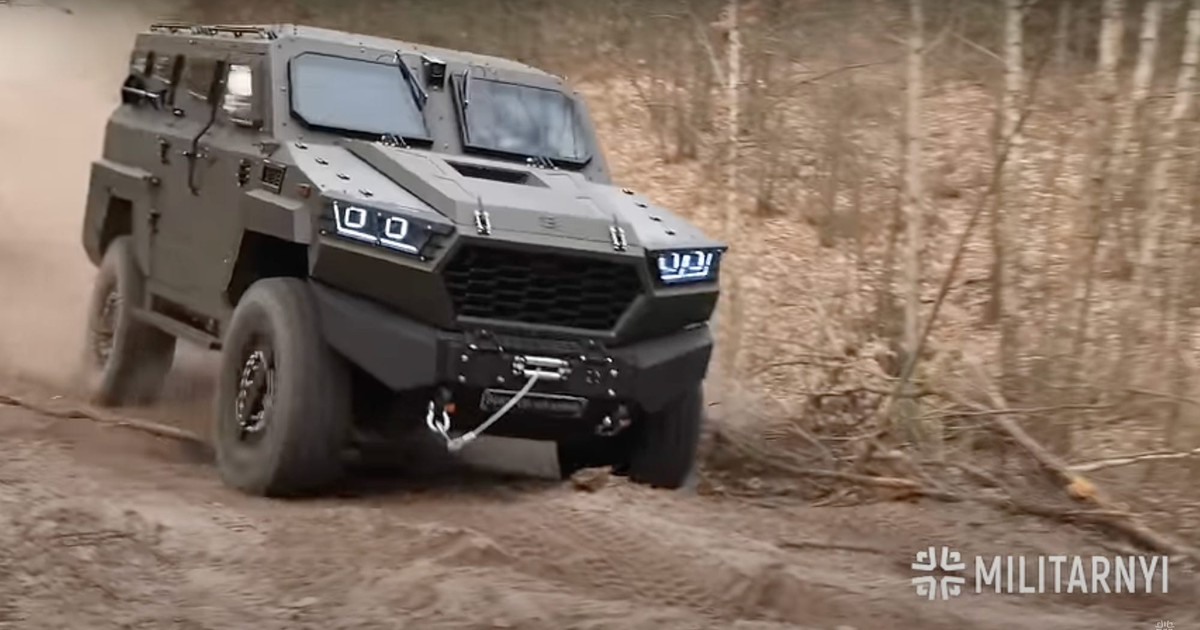 Ukraine is developing its own armored combat vehicle, the Inguar-3, to ...