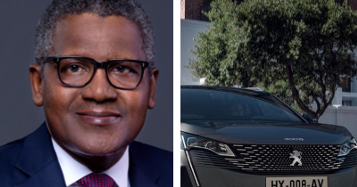Dangote unveils new Nigerian-made Peugeot vehicle, boosts domestic auto ...