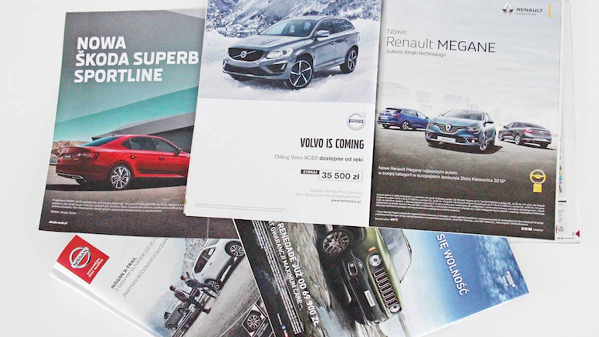 Ile reklamy w cenie samochodu?