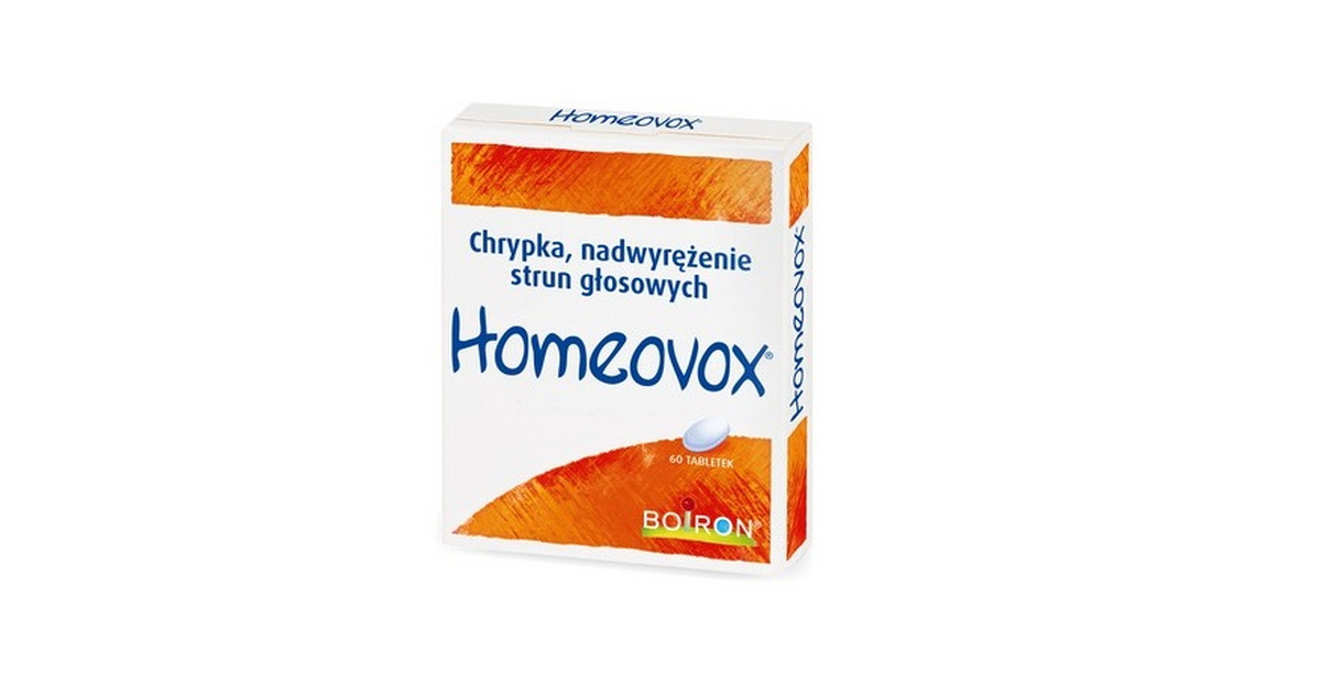 Homeovox - skład, właściwości, przeciwwskazania