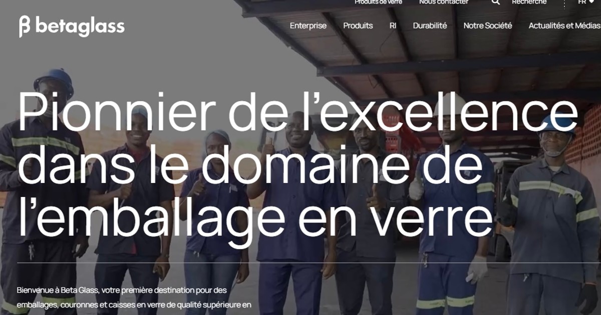 Beta Glass plc expands online reach with launch of french language ...