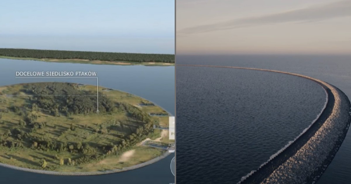 Kiedy wyspa na przekopie stanie się "pełną" wyspą? "Mogą minąć lata ...