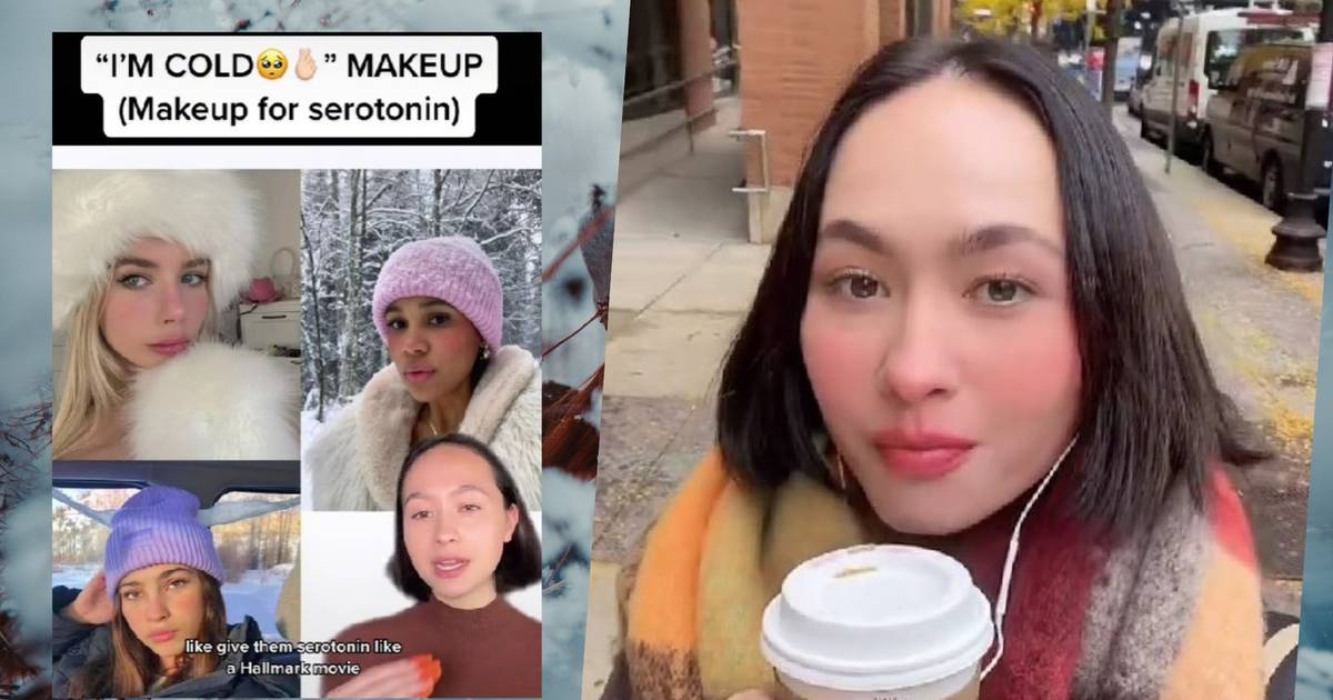 "Cold Girl" make-up ma szansę stać się hitem zimy. Inspiracja z TikToka ...