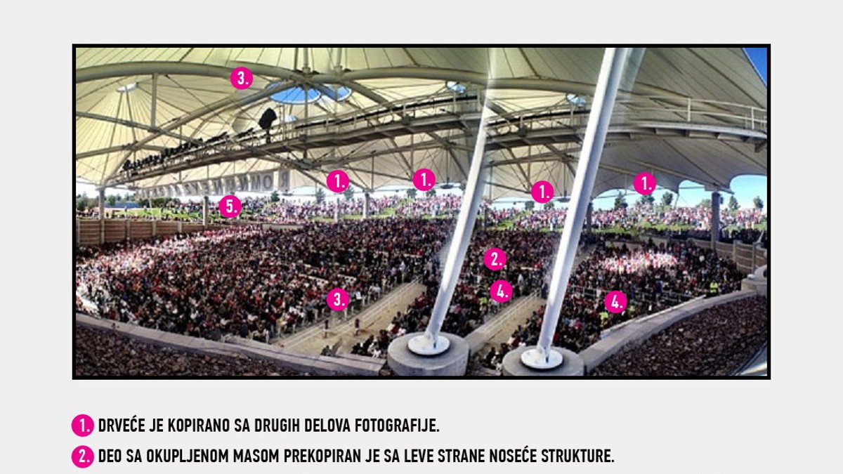 Kao Slobodan Milošević: Romni fotomontažom uvećao broj pristalica na ...