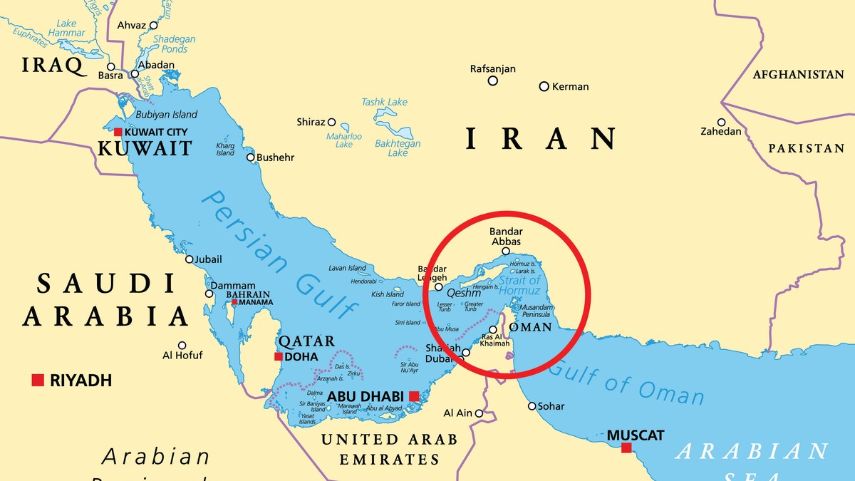 (Mapa) Ormuski moreuz: Zašto je prolaz od 33km, koji kontroliše Iran ...