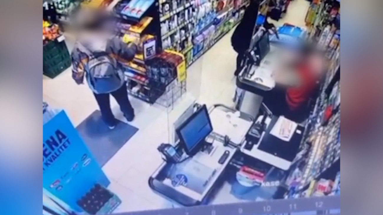 Snimljena bizarna krađa u beogradskom marketu - Blic