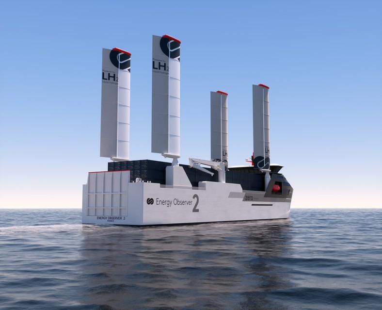 Energy Observer 2 - statek transportowy otrzyma bezemisyjny napęd z ...