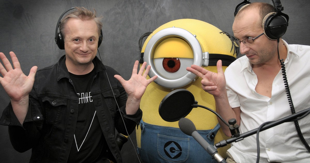 Robert Górski i Mikołaj Cieślak dubbingują "Gru, Dru i Minionki" - Film