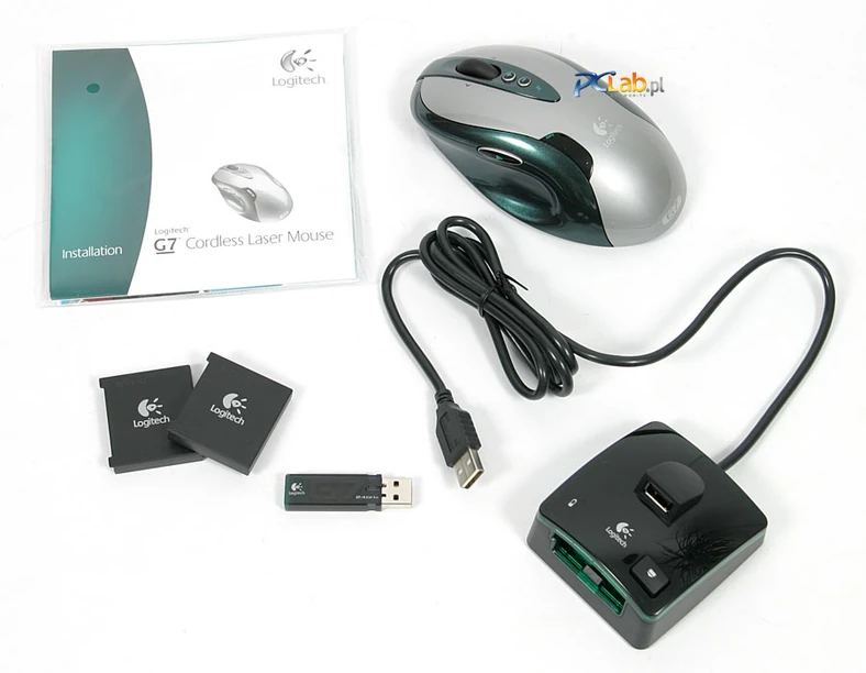 Logitech G7 Laser Cordless Mouse - bezprzewodowa mysz dla graczy