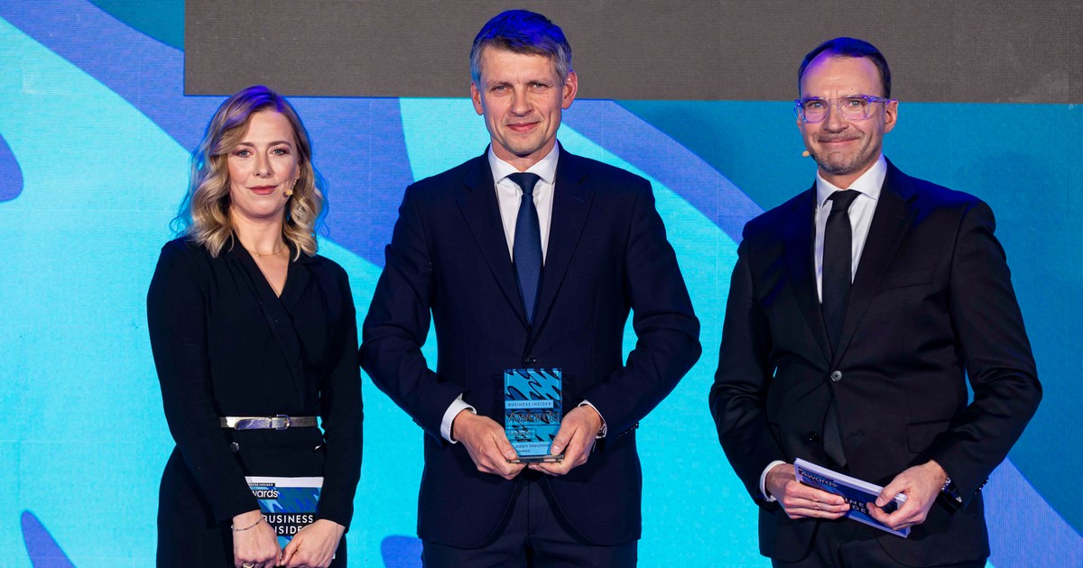 Adam Marciniak, prezes VeloBanku. Laureat Business Insider Awards w ...