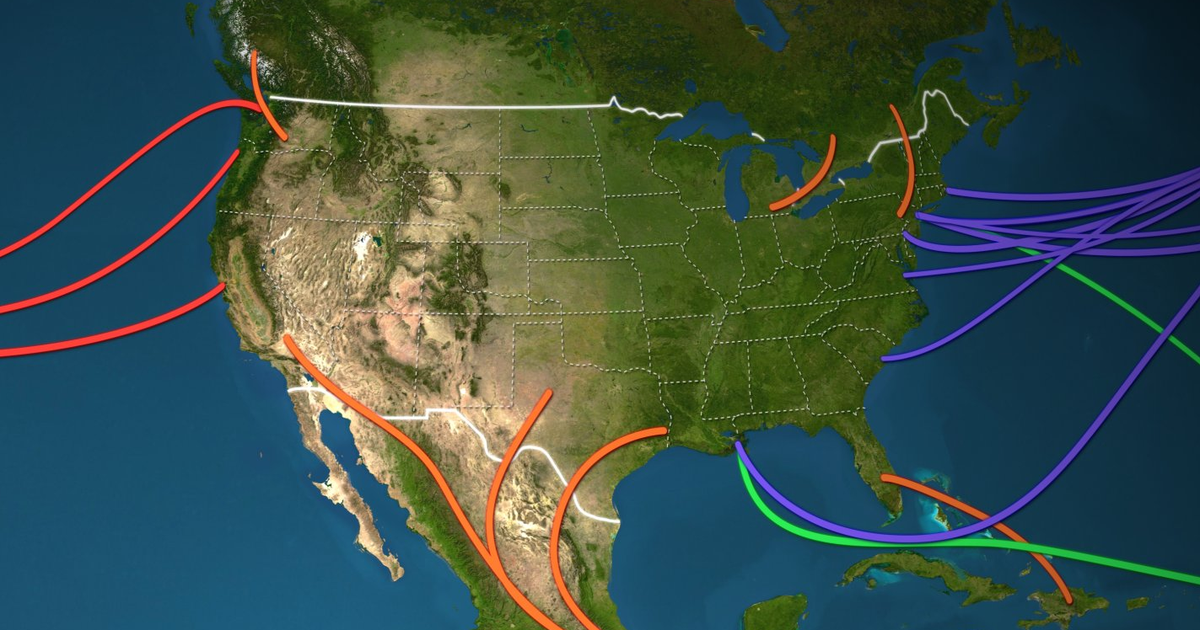 Animated map shows the history of immigration to the US | Business ...