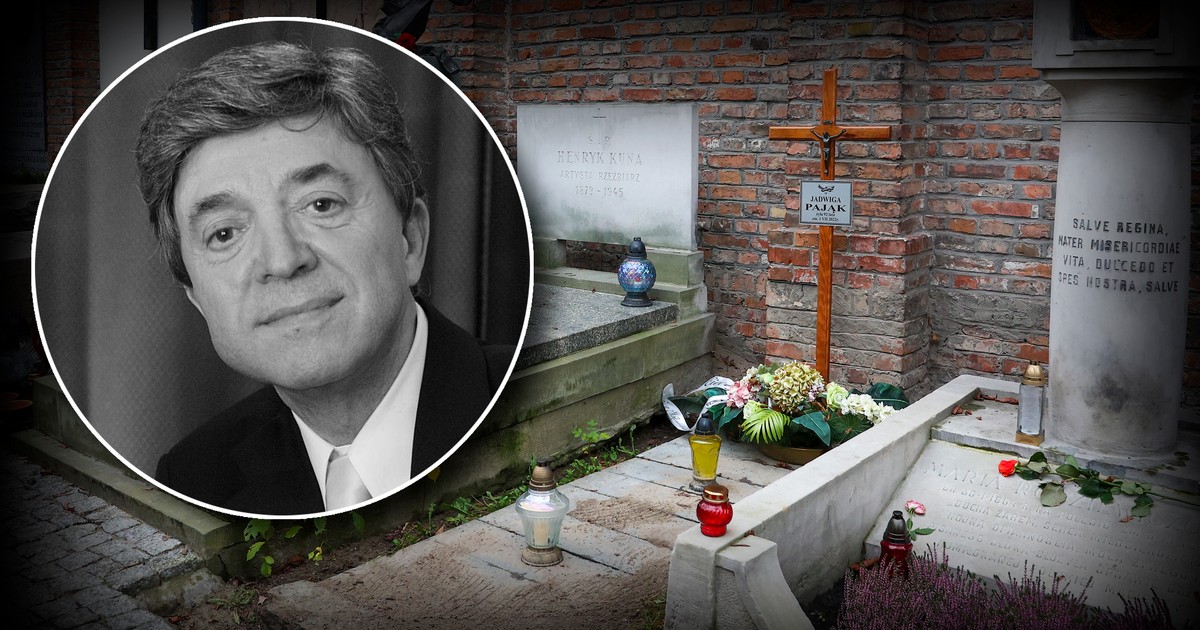 Tu spocznie Jerzy Połomski. Jak wygląda grób na Starych Powązkach [ZDJĘCIA]