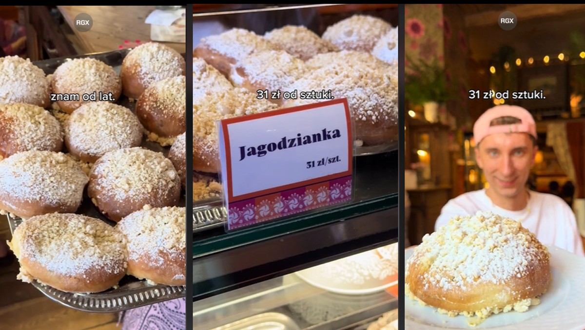 Zjadł jagodzianki od Magdy Gessler. Cena powala, a jak ze smakiem ...