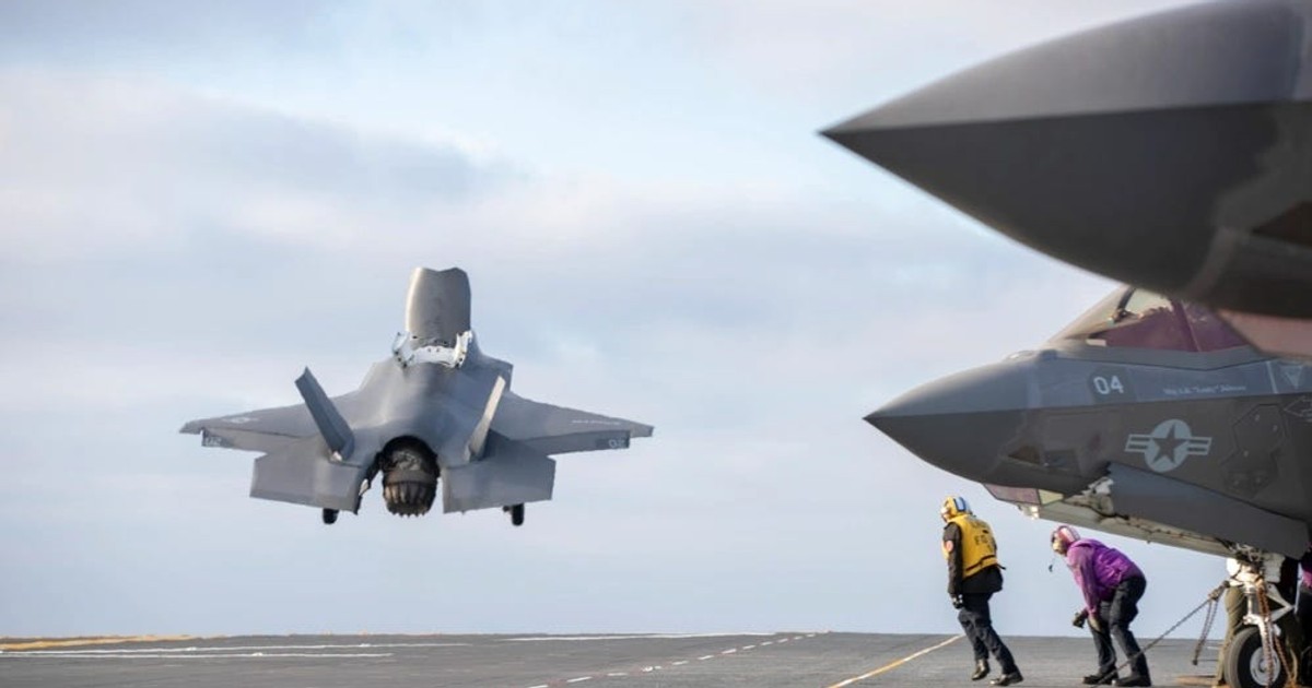 An F-35 stealth fighter has been stuck in a country not cleared to ...