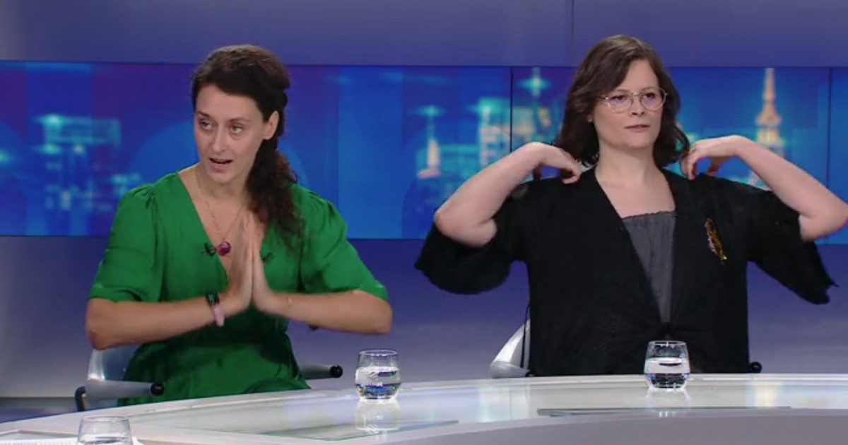 Spięcie na antenie Polsatu. Aktywistka nagle wyszła ze studia - Kultura