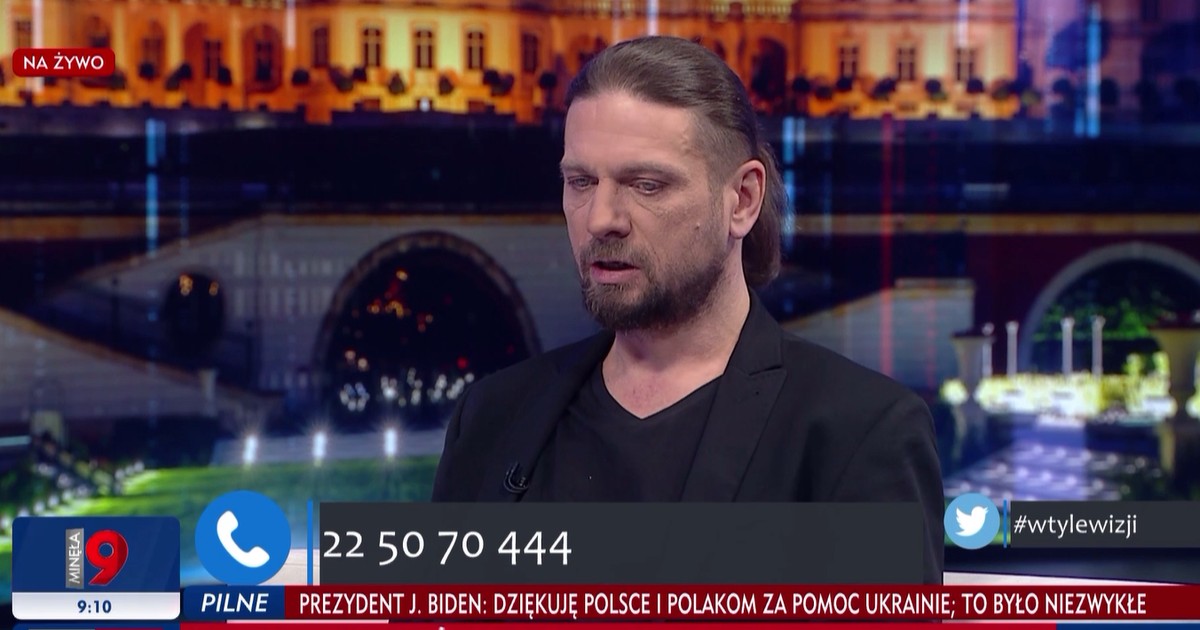 Wpadka w programie "W tyle wizji" TVP Info. Prowadzący mówił o Rosji - Wiadomości