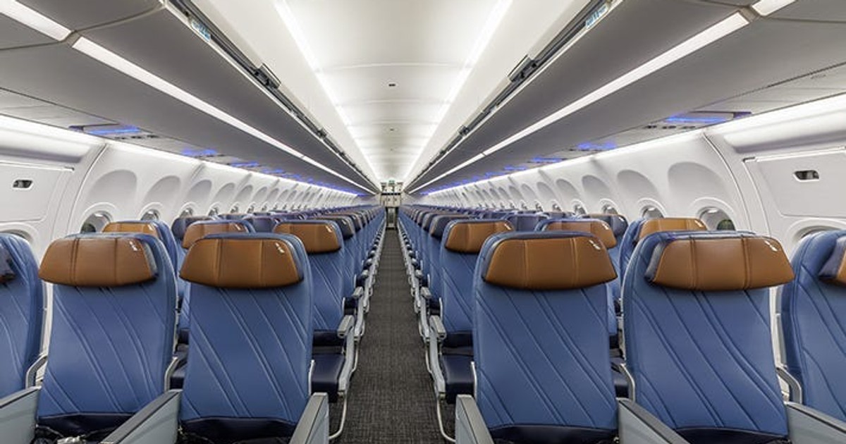 See inside American's new Airbus A321XLR, a long-range jet loaded with ...