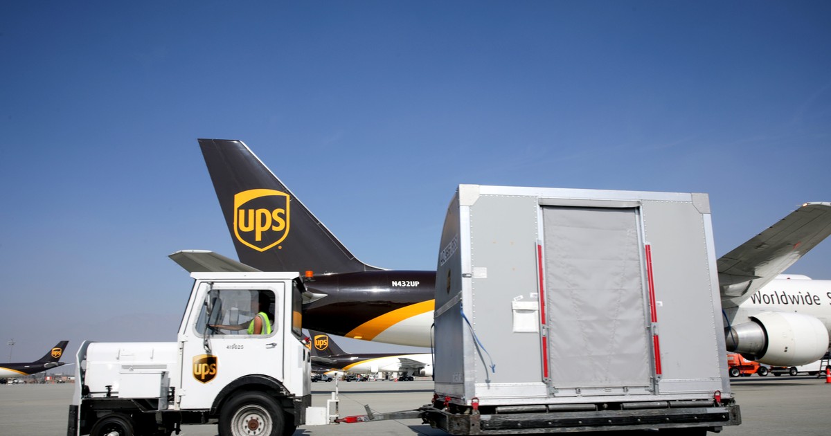 UPS is telling customers that their packages coming to the US are ...