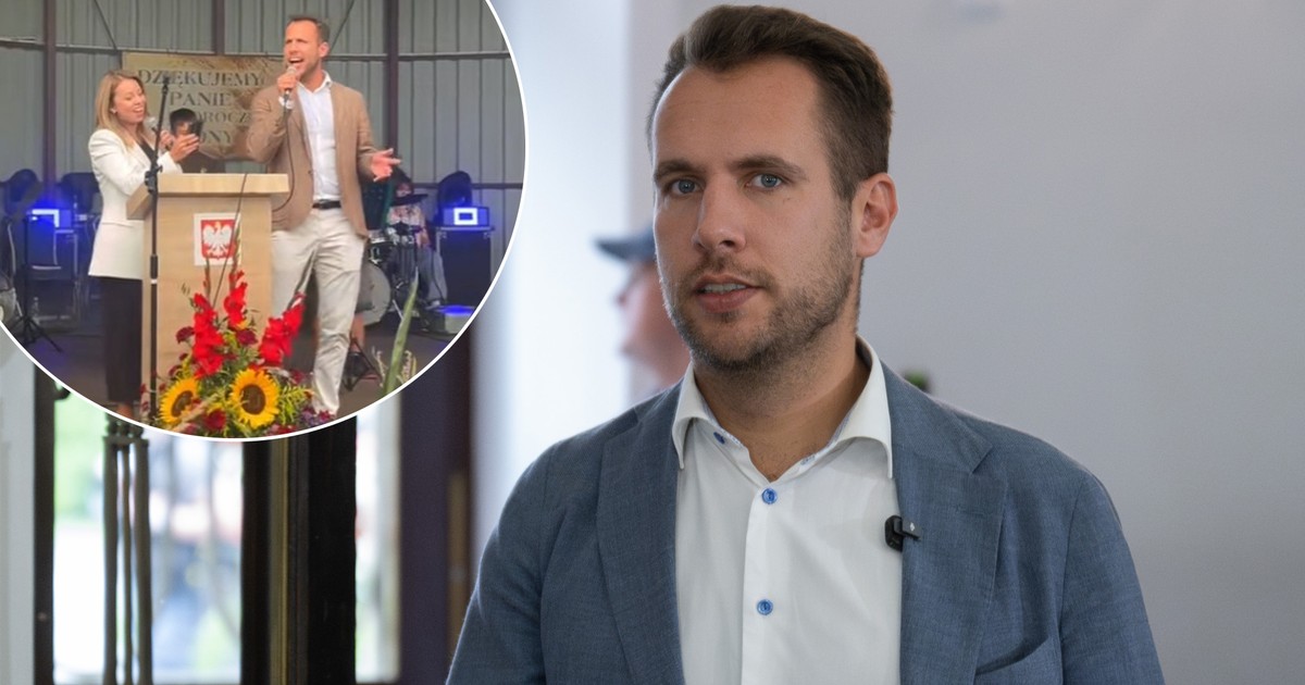 Jan Kanthak na dożynkach. Co za nagranie. Internauci nie wytrzymali